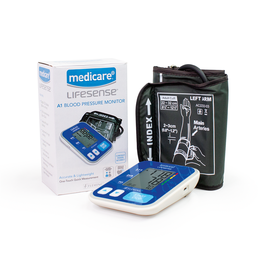 Medicare Lifesense A1 Automatic Blood Pressure Monitor